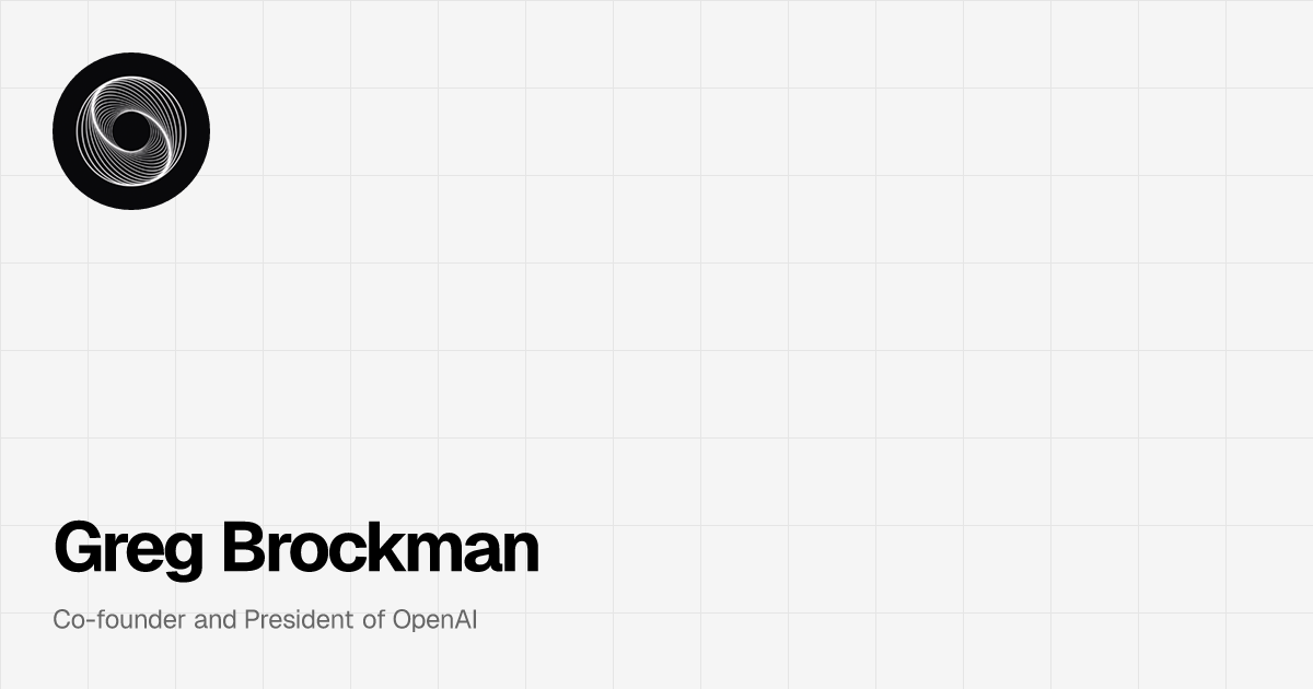 Greg Brockman | Benched.ai